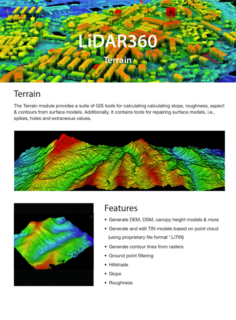LiDAR360 – Terrain – Romvesen AS